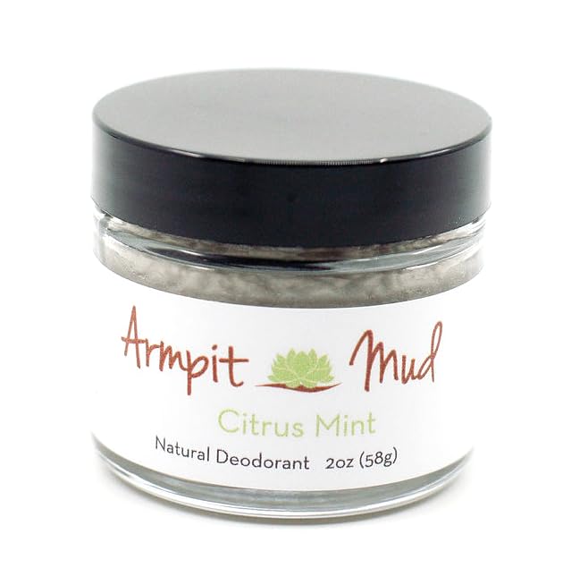 Amazon.com : Armpit Mud (Citrus Mint)Natural Deodorant for Women and ...
