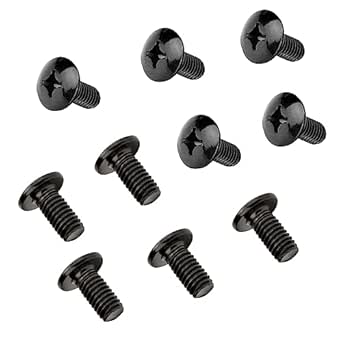 Amazon.com: LCYLFH License Plate Screw for Tesla Models and BMW, Black ...
