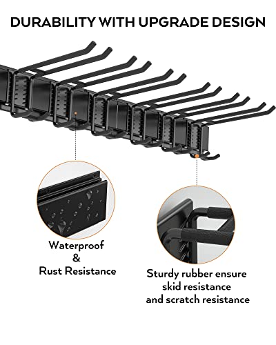 Snapklik.com : INCLY Garage Tool Rack Wall Mount, 48 Inch Garden Tool ...