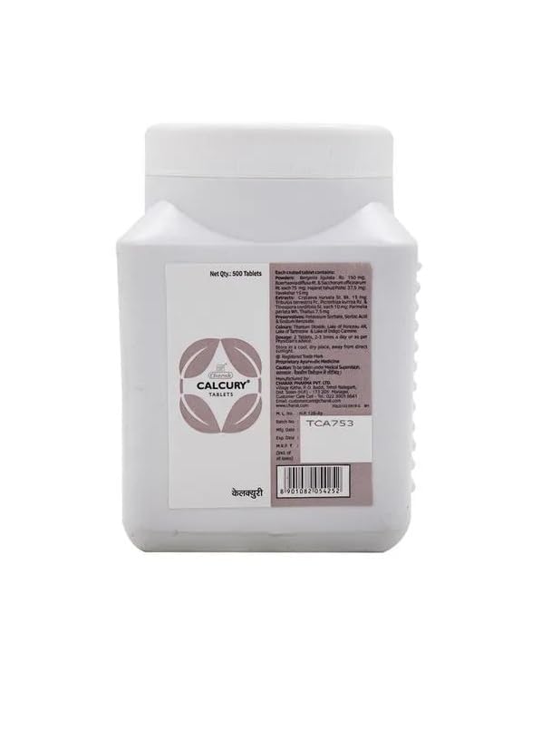 Amazon.com : Charak Ayurveda Calcury (500 Tablets) - by easybuy90 ...