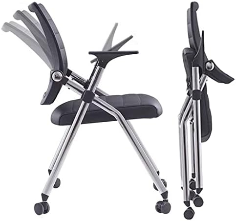 Amazon.com: Karl home Ergonomic Folding Office Chair with Thick Cushion ...