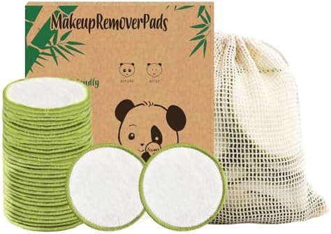 Amazon.com: Sopurrrdy Reusable Makeup Removal Pads -30 Pack White ...