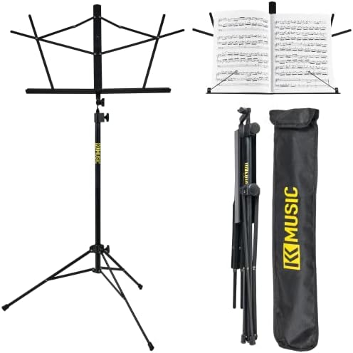 Amazon.com: KK Music Sheet Music Stand - Portable Folding Music Stand ...