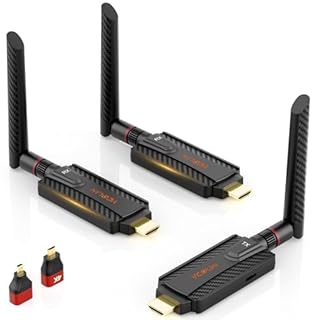 Wireless HDMI Transmitter and Receiver 656ft, VCOLink Wireless HDMI 4K ...