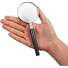 Amazon.com: 10X Magnification Handheld Magnifier Magnifying Glass ...