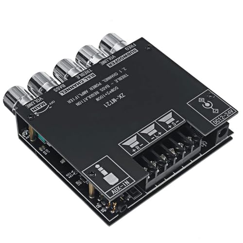 WANGCL ZK-MT21 2.1 Kanal Bluetooth Verstärker Test 2025