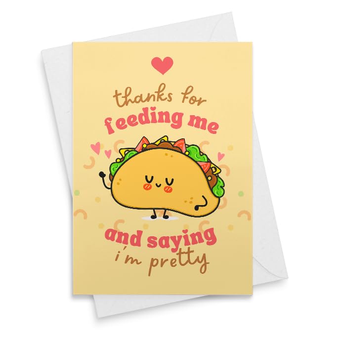 Amazon.com: Anniversary Card, Thanks for Feeding Me and Saying I'm ...