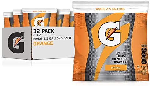 Amazon.com: Gatorade Powder Bag Orange, 21 Ounce (Pack of 32) : Health ...