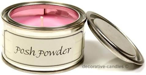 Pintail Luxury Tin Candle - Posh Powder : Amazon.co.uk: Home & Kitchen