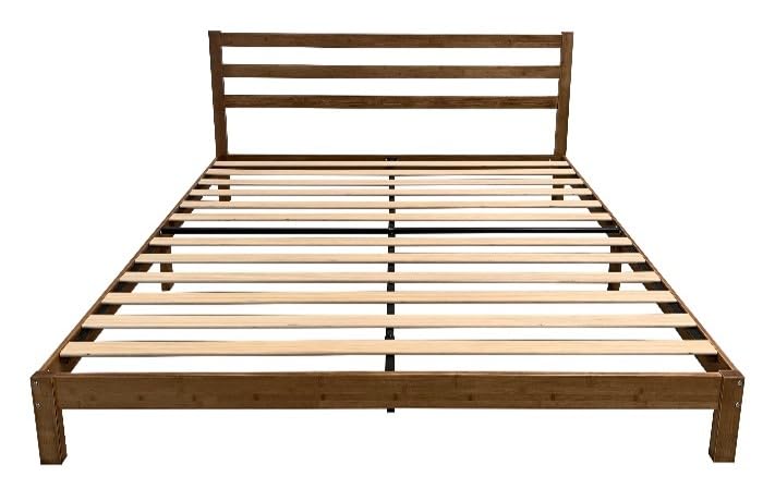 Snapklik.com : Zinus Leah Bamboo Platform Bed Frame
