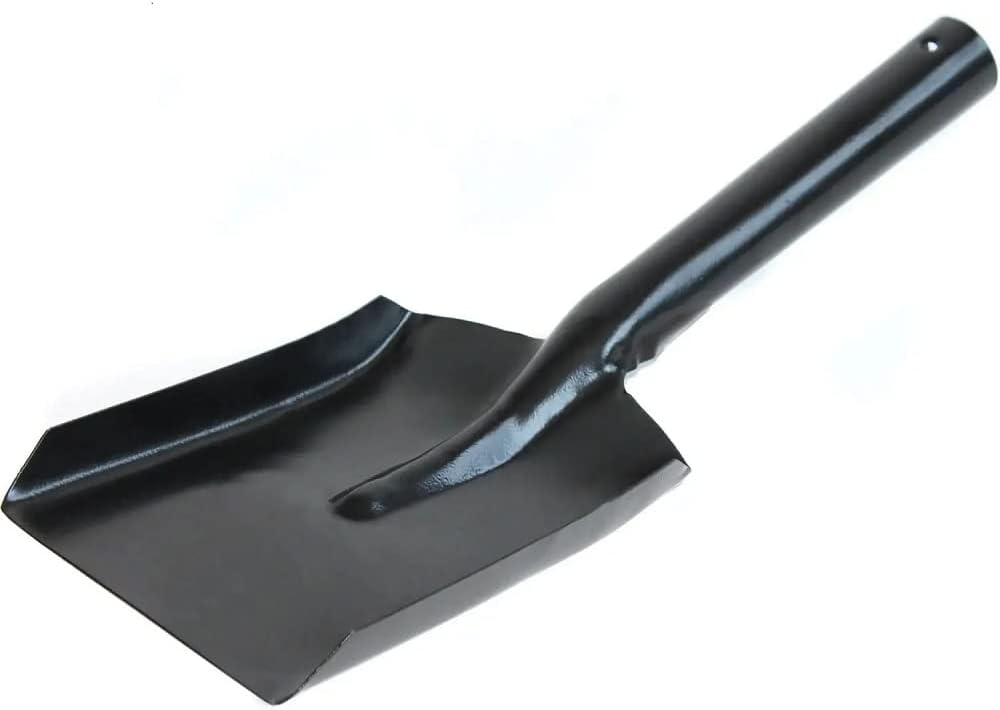 5 Inch Black Metal Coal Ash Hand Shovel Scoop Fire Stove Household ...