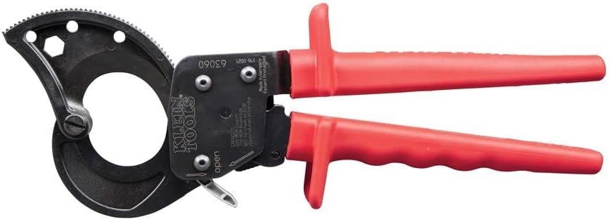 Klein 63060 Ratcheting Cable Cutter (Red) : Amazon.ca: Tools & Home ...