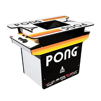 Amazon.com: Arcade1Up Pong Head-to-Head Arcade Table - Electronic Games ...