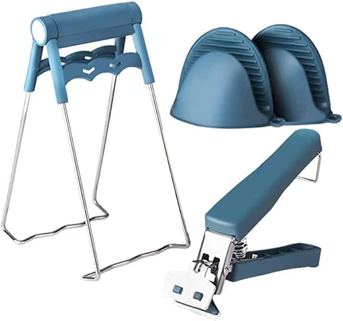 Ashintar Kitchen Hot Plate Gripper,Stainless Steel Plate Clip, Kitchen ...