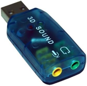 PC Trading® USB Virtual 5.1 Stereo External Sound Card - Compatible ...