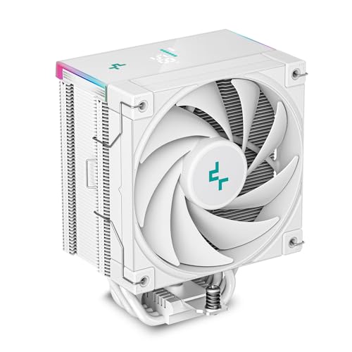 DeepCool AK500S Digital WH CPU Air Cooler White 240w TDP 5 Copper ...