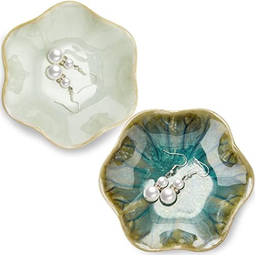 Amazon.com: Jewelry Dish Tray, Ring Dish, Ceramic Trinket Tray, Key ...