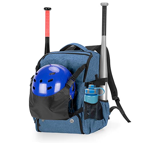 Snapklik.com : DSLEAF Baseball Backpack For 4 Bats, Softball Bag