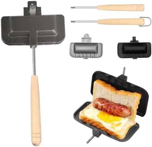 Amazon.com: UHRBS Hot Sandwich Maker, Double Sided Sandwich Roll Sealed ...