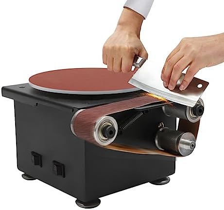 Mini Belt Disc Sander 6inch Sanding Disc Electric Belt Sanders, 100W ...