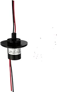 Amazon.com : Electric Small Slip Ring Rotating Conductive Slip Ring 2 ...