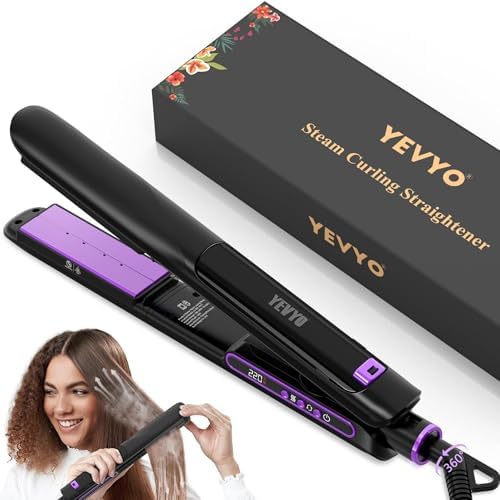 Amazon.com : Wavytalk Pro Steam Hair Straightener Brush, Steamline Pro ...
