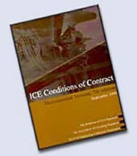 ICE CONDITIONS OF CONTRACT MEASUREMENT VERSION 7th ed: Institution of ...