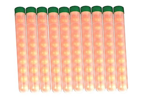 100 Paintballs Pellets .68 Caliber pre-Pack in 10 Round Tubes. : Amazon ...