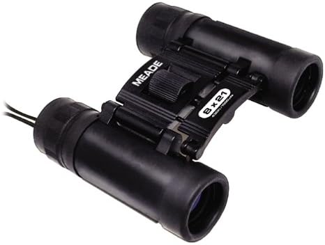Amazon.com : Meade Travel View 8X21 Folding Roof Prism Binocular ...