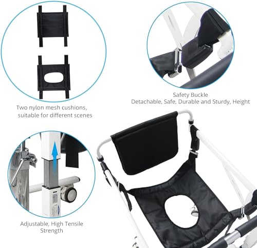 Snapklik.com : Hydraulic Patient Transfer Lift Chair W/180 Split Seat ...
