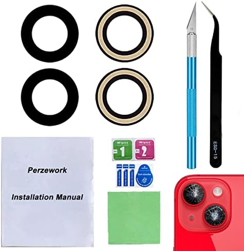 Amazon.com: Perzework OEM Back Rear Camera Lens Glass Replacement for ...