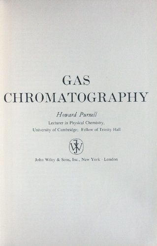 Gas chromatography: Howard Purnell: Amazon.com: Books