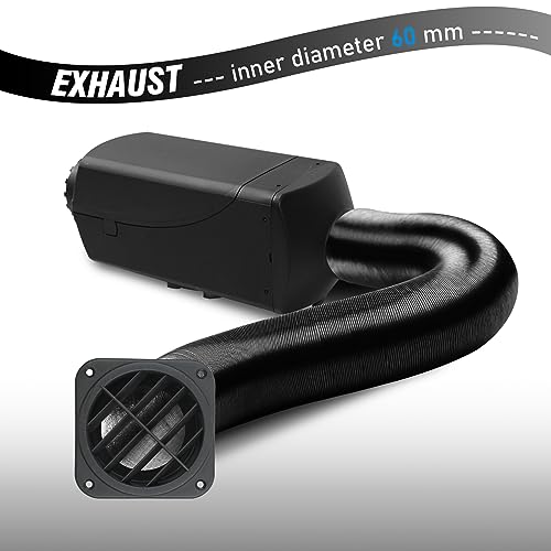Preheater Hose Air Inlet Pipe, Aluminum Foil Heater Duct Pipe Car Air ...