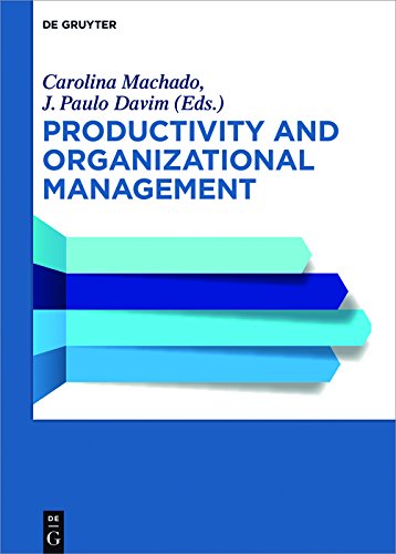 Amazon.com: Productivity and Organizational Management eBook : Machado ...