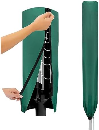 Flatro Rotary Washing Line Cover Waterproof - Universal Fit with Zip ...