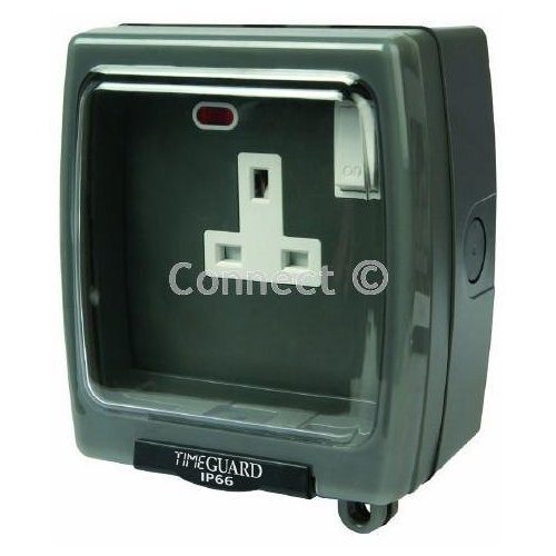 Single Outdoor Socket : Amazon.co.uk: Business, Industry & Science