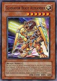 Amazon.com: Yu-Gi-Oh! - Gladiator Beast Alexander (GLAS-EN017) - Gladiators Assault - 1st ...