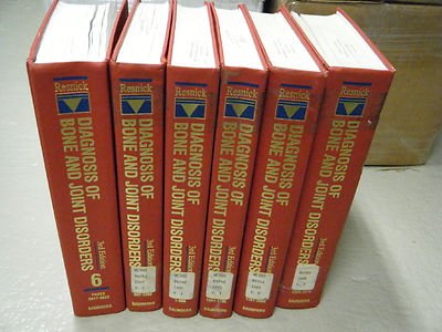 Diagnosis of Bone and Joint Disorders (6-Volume Set): Donald Resnick ...