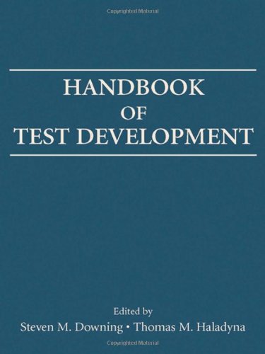 Buy Handbook of Test Development (Educational Psychology Handbook) Book ...