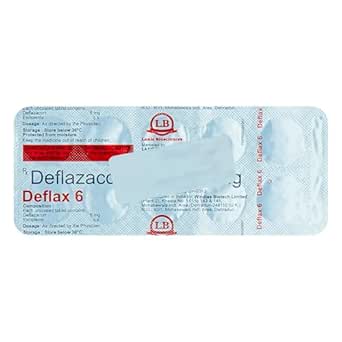DEFLAX 6MG - Strip of 10 Tablets : Amazon.in: Health & Personal Care