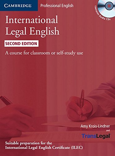 Amazon.in: Buy International Legal English: A Course for Classroom or ...