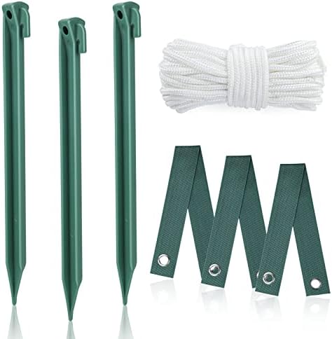 Amazon.com : Suzile 48 Pcs Tree Stake Kits Heavy Duty Anchor Support ...