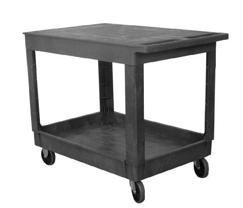 Wesco Industrial Products 270493 Plastic Flat-Top Standard Service Cart ...