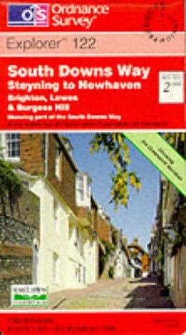 South Downs Way - Steyning to Newhaven (Explorer Maps): Ordnance Survey ...