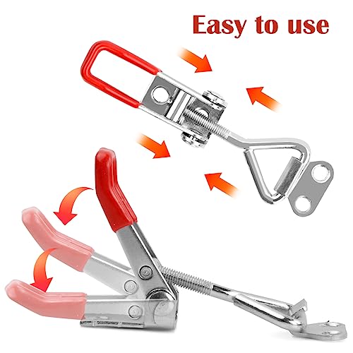 Zsanhua 4 Pcs Toggle Catch Latches Adjustable Toggle Clamp Latch 100kg ...