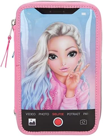 Depesche 12297 TOPModel Mermaid - Gefüllte 3-Fach Federtasche in Türkis ...