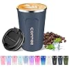 Amazon.com: Insulated Coffee Mug 12oz, Travel Coffee Mug with Lid ...