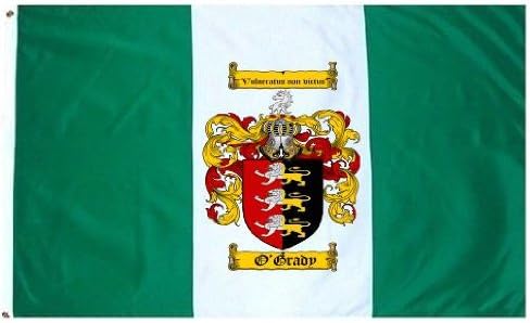 Amazon.com : O'grady Family Crest / Coat of Arms Flag. Large 3 ft. x 5 ...