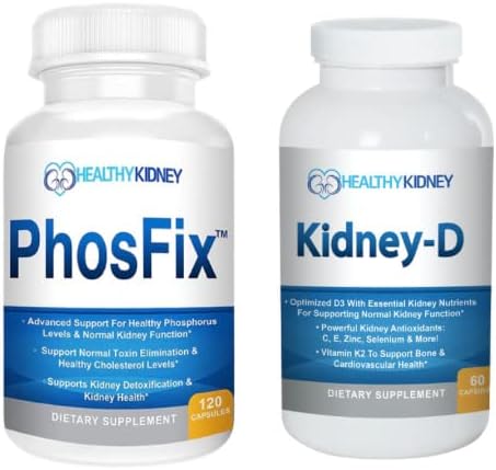Amazon.com: PhosFix 120 Pills Phosphorus Binder with Chitosan for ...