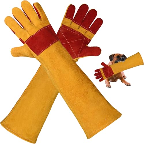 Guantes De Carnaza Largos - Ferreteria Y Herramientas